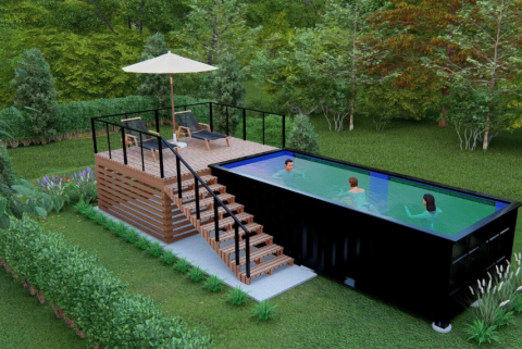 Shipping Container Pools - Credible Pools